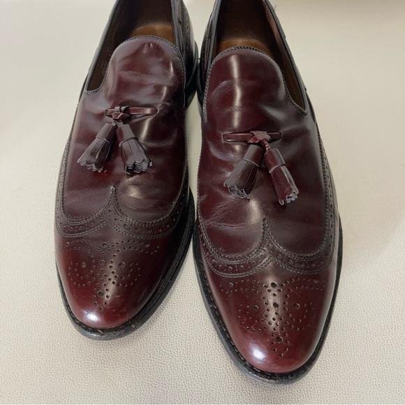 Allen Edmonds | Shoes | Allen Edmonds Berwick Medallion Burgundy Toe ...